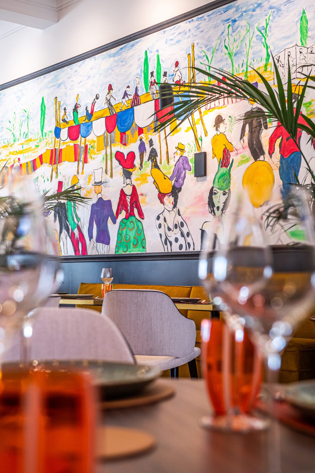 Restaurant gastronomique La Mère Germaine, cuisine contemporaine ...