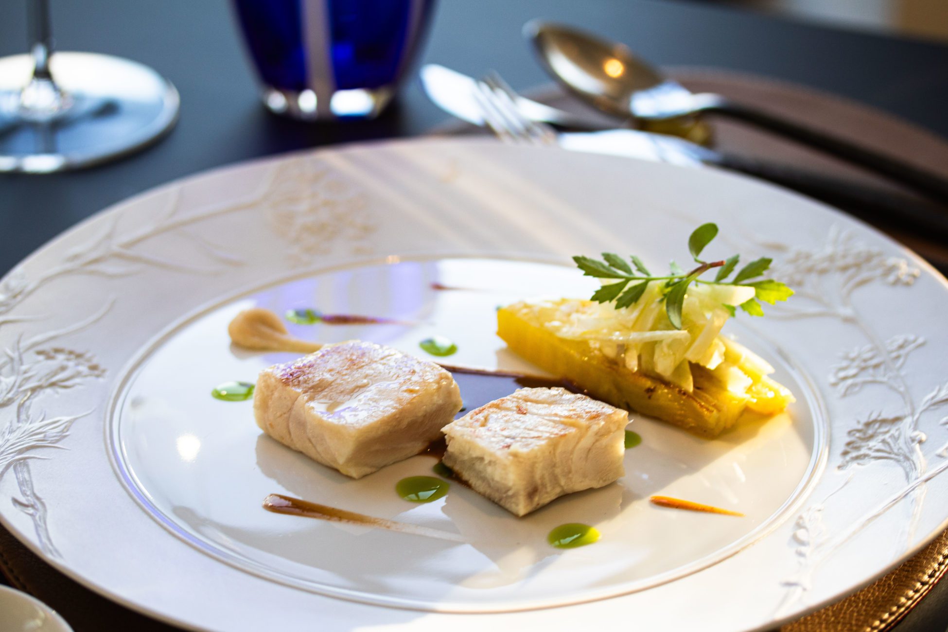 Restaurant gastronomique La Mère Germaine, cuisine contemporaine ...